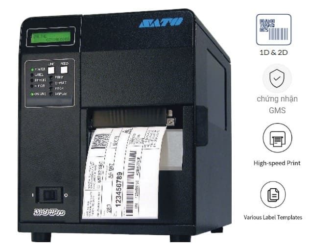 Máy in công nghiệp Sato M84Pro- In công nghiệp hiệu suất cao