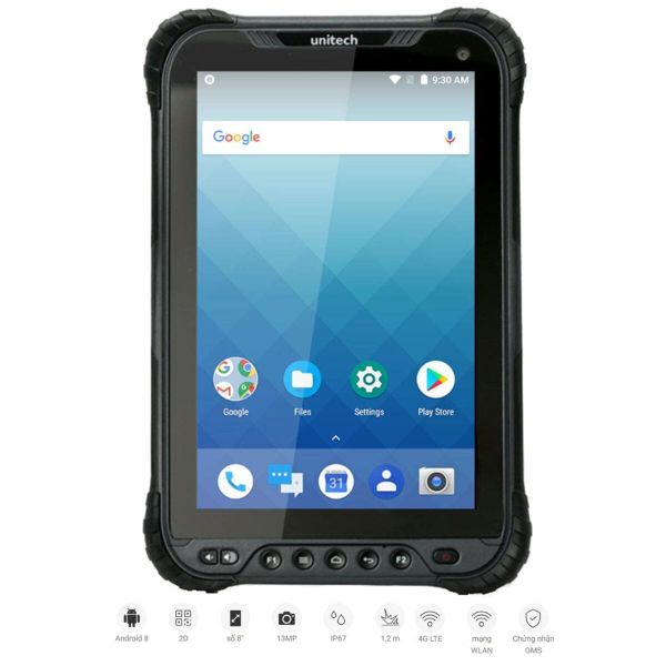 Máy kiểm kho Unitech TB85-Máy tính công nghiệp với tính năng cao cấp