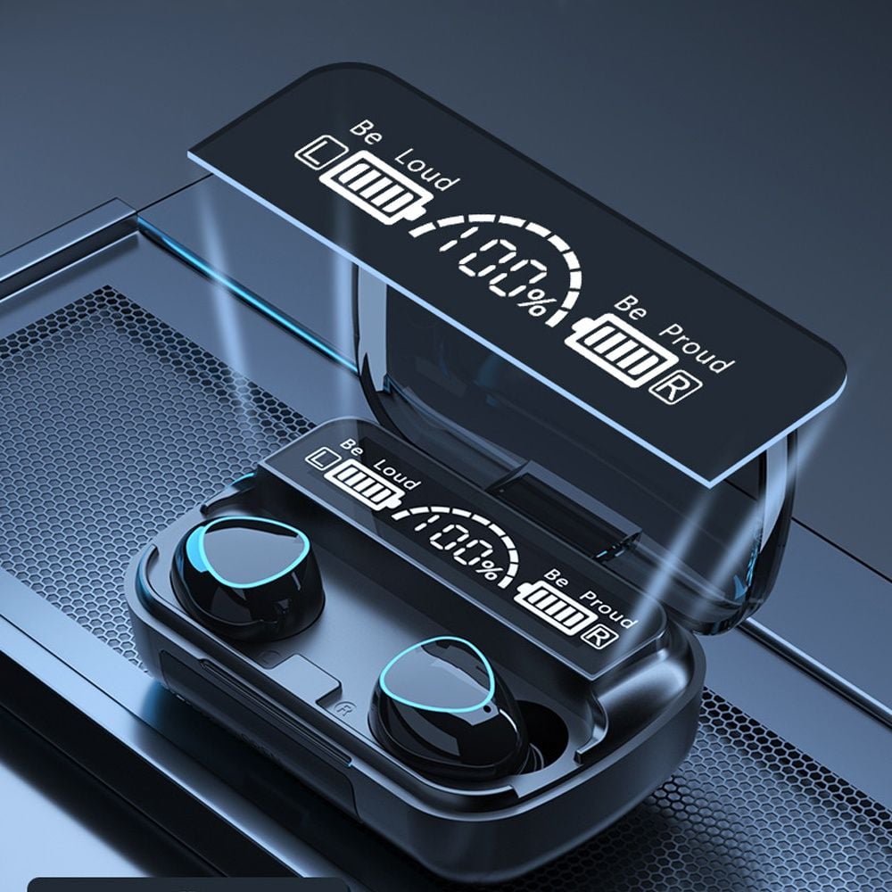 Tai Nghe Bluetooth Không Dây Cảm Ứng Chống Nước M10 TWS Bluetooth 5.1 ... Tai Nghe Bluetooth Không Dây Cảm Ứng Chống Nước M10 TWS Bluetooth 5.1 ...