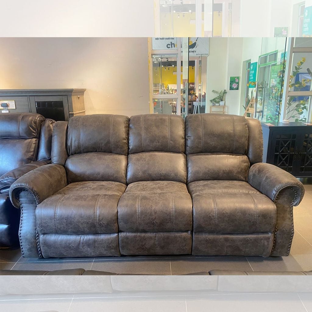 GHẾ SOFA 3 CHỖ STANTON – Chổi Xể - Nội Thất Xuất Âu Số 1 Việt Nam