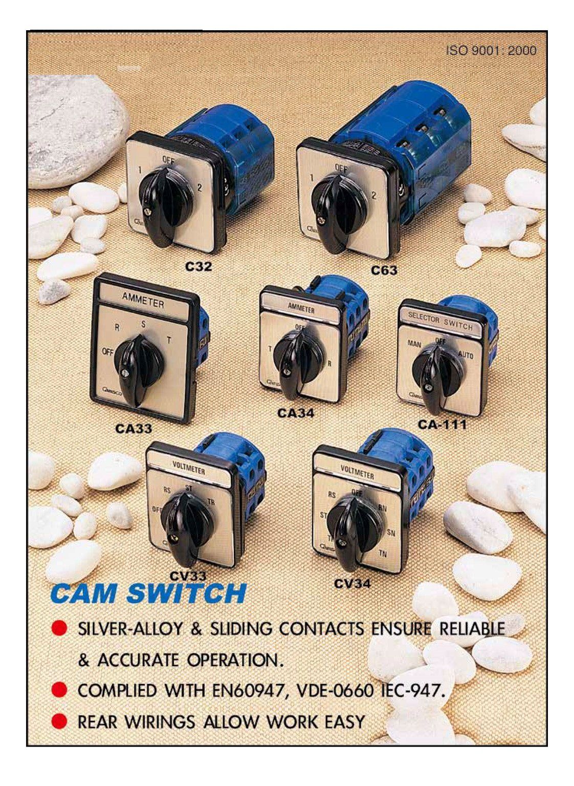 Chuyển Mạch Volt - Rotary Switch – Thiết Bị Điện Khang Điền