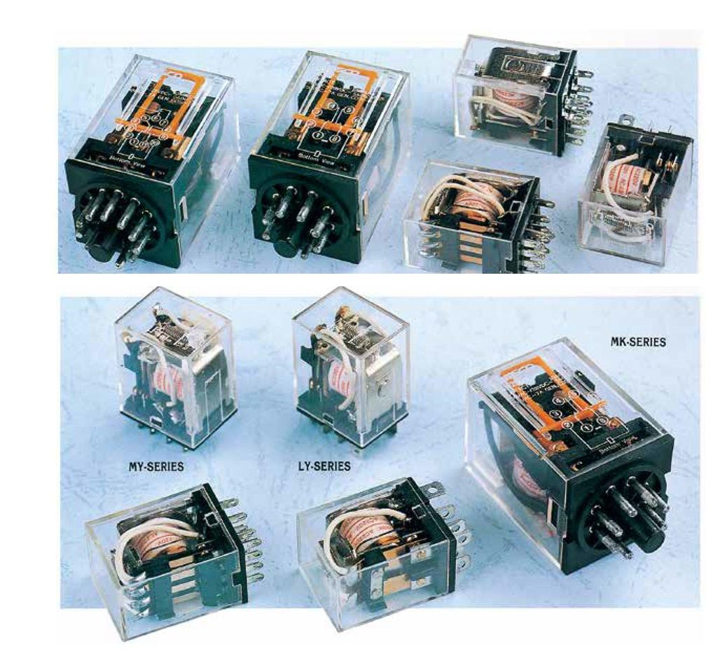Relay Trung Gian - Relay Kiếng 55.02 24VAC 2 NO + 2 NC – Thiết Bị Điện ...