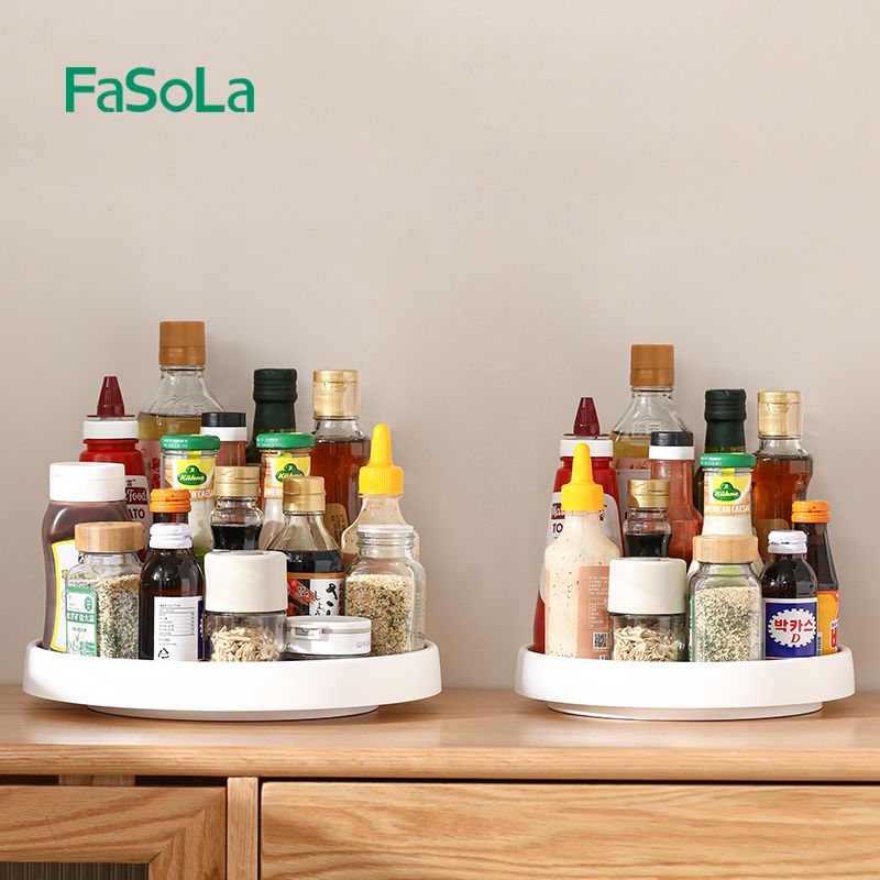 Đĩa đựng chai lọ hũ gia vị xoay 360 độ FSLPS-613 – FaSoLa