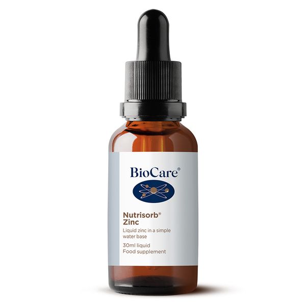 Kẽm BioCare Nutrisorb ZinC 30ml Anh dạng giọt (bé từ 3 tháng tuổi ...