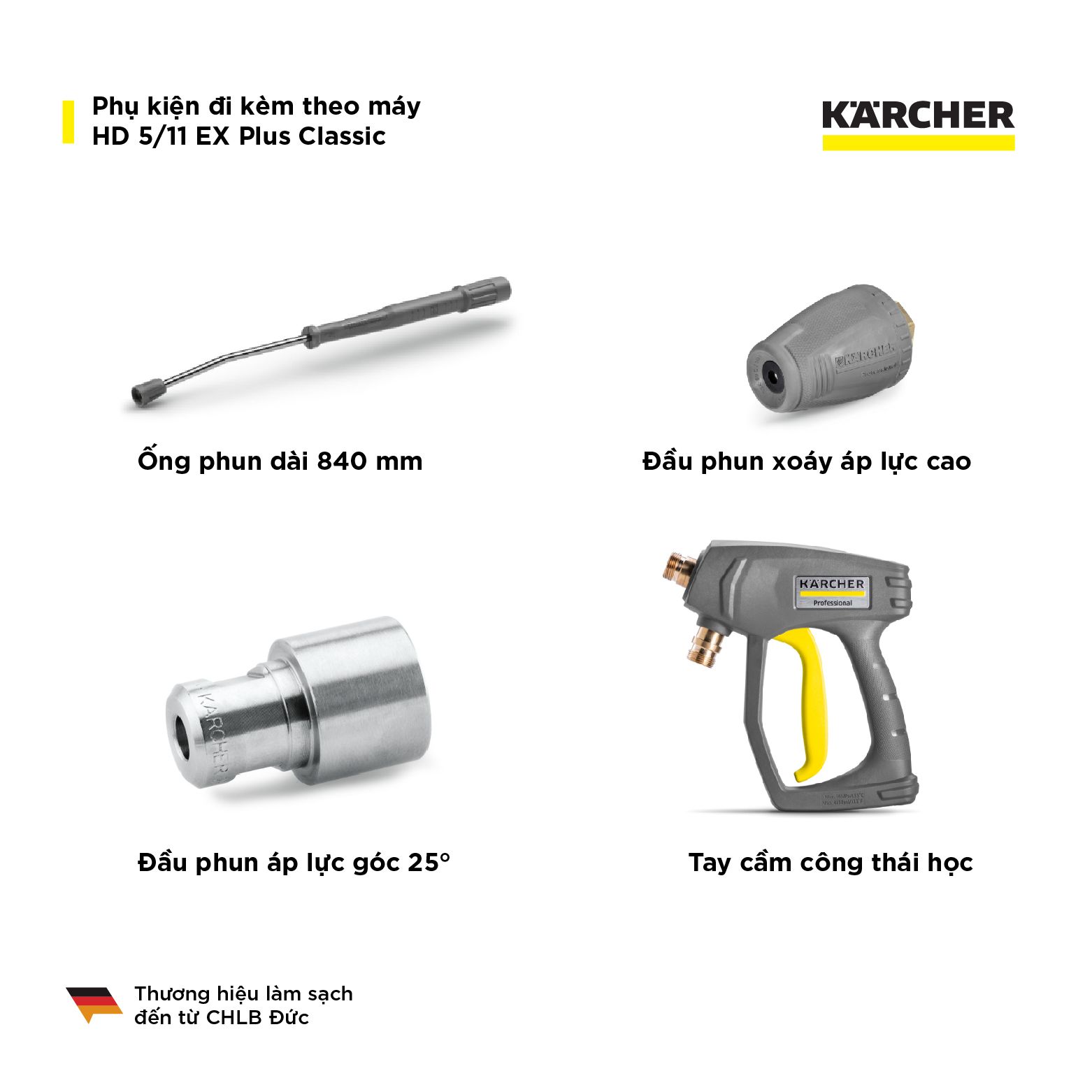 HD 5/11 EX Plus Classic – Karcher Vietnam