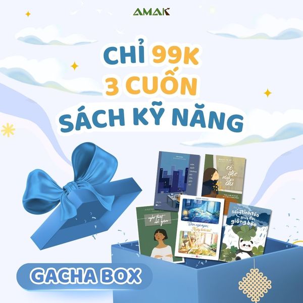 Gacha Box 99K - Combo mua 3 sách đồng giá 99k – AMAK Store