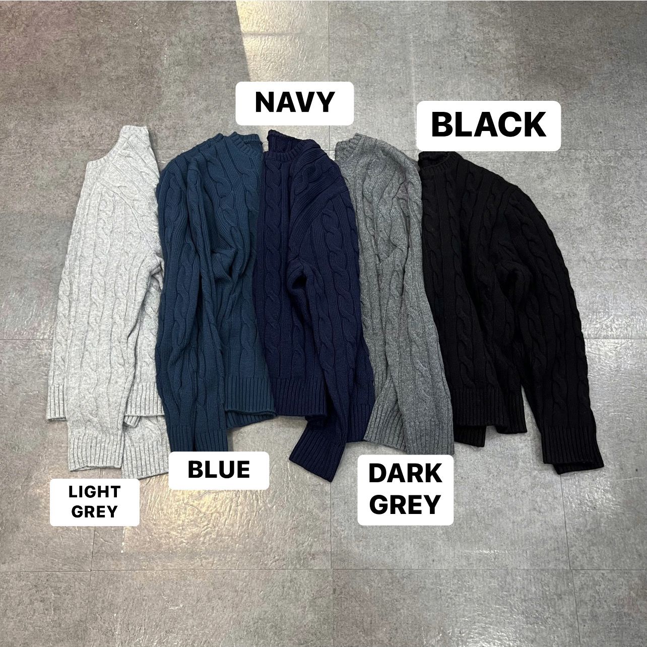 Áo cable knit blank RALPH LAUREN – Sốp Phô Mai