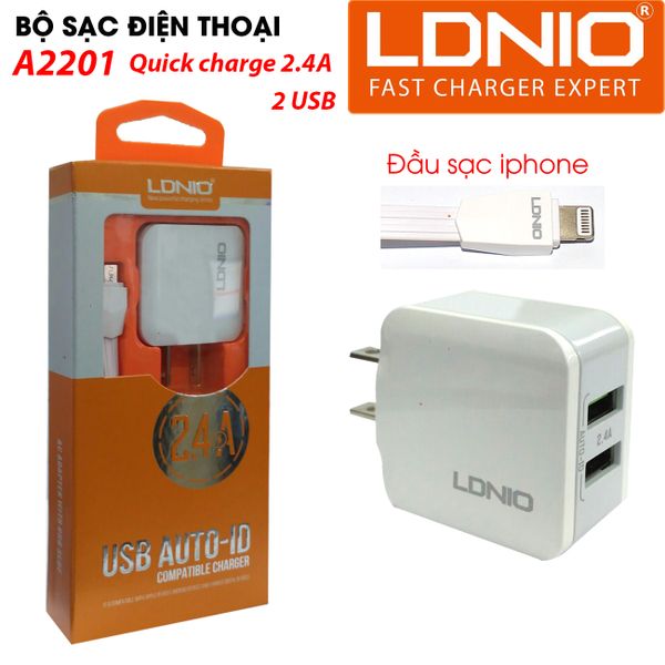 BỘ SẠC ĐẦU LIGHTING - A2201 – Điện Máy Hào Kiệt