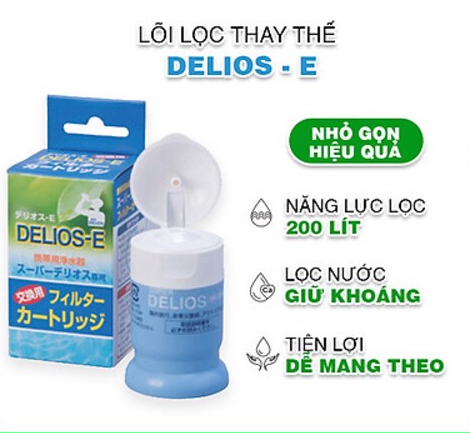 Bộ lọc SD8C-2 dùng cho bình lọc nước di động Kitz Super Delios – CÔNG TY TNHH ĐIỆN LẠNH ĐIỆN MÁY ...
