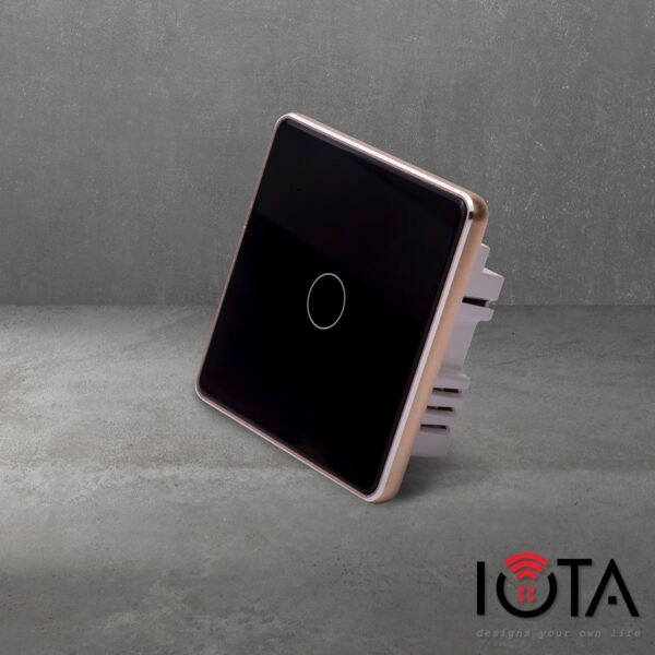 Công tắc thông minh Zivix 1 nút viền nhôm vuông Zigbee – Điện Máy Hào Kiệt