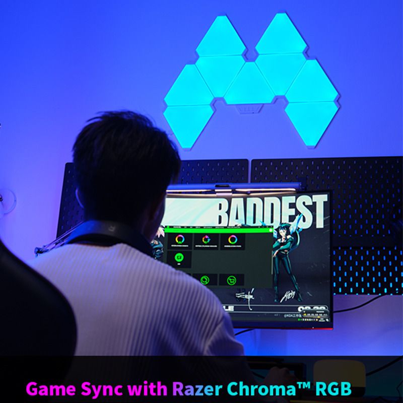 Đèn LED dán tường Yeelight Smart RGB Light Panels Starter Kit ...