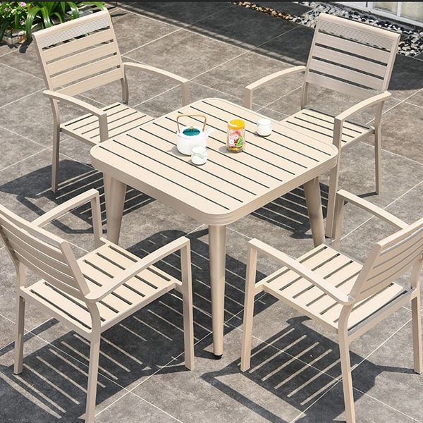 Bộ bàn ghế sân vườn BNVB + Ghế HPI58 – Nội Thất Luxvie