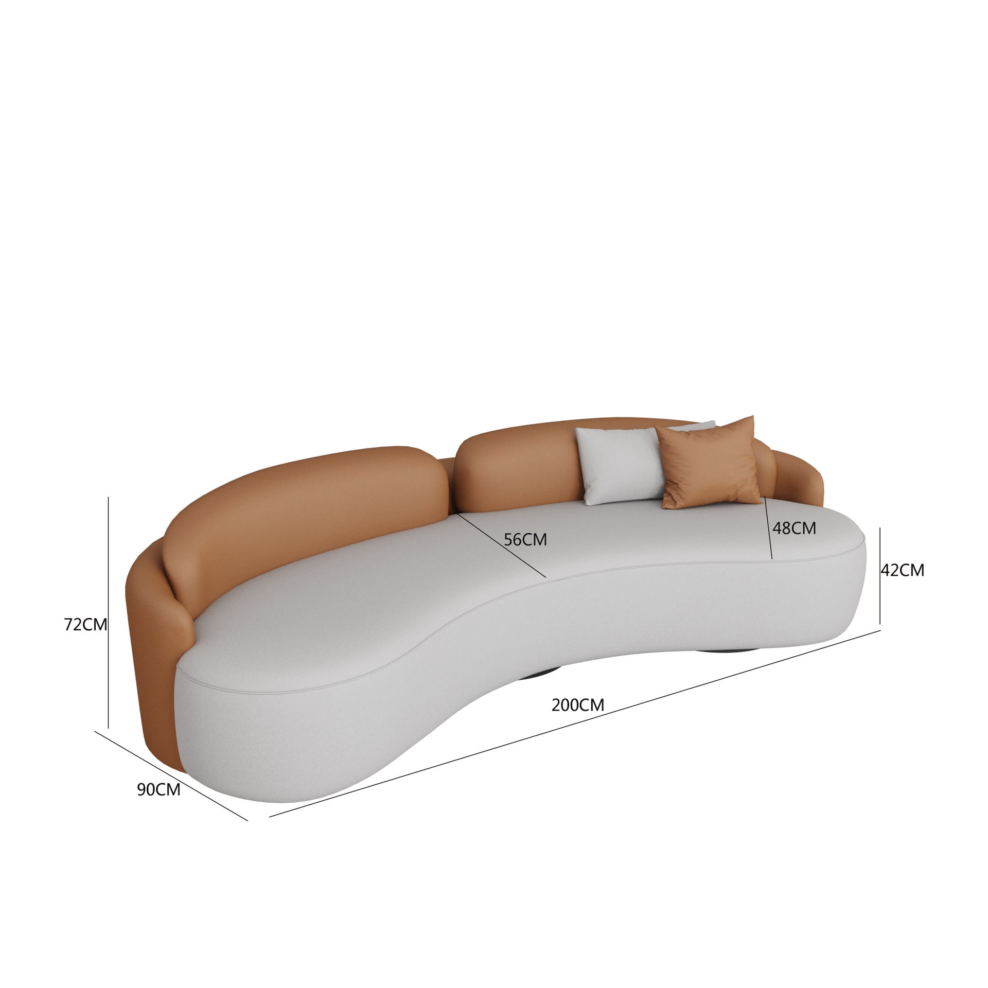 SOFA CONG NUAGE – Nội Thất Luxvie