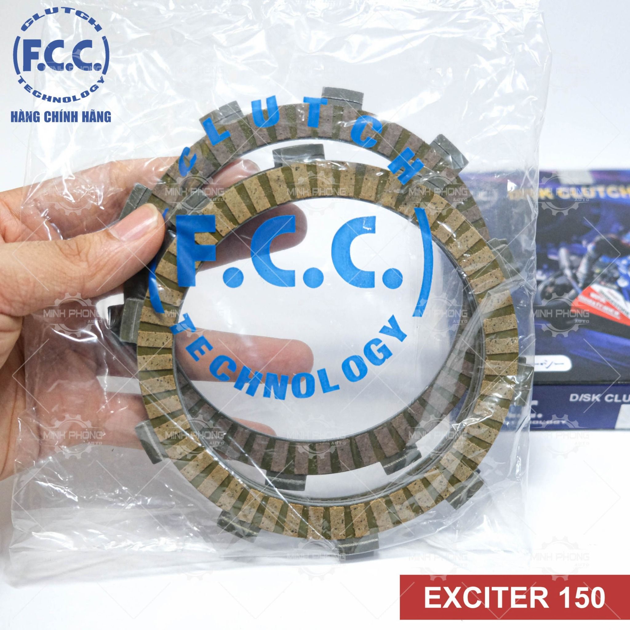 Lá bố - Lá sắt EXCITER 150 Thương hiệu FCC Lá côn / Lá bố / Lá sắt xe ...
