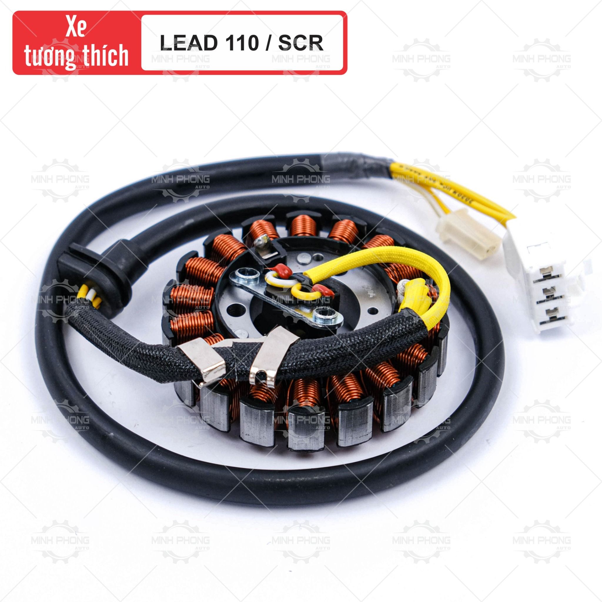 Cuộn điện (Mâm lửa) LEAD 110 / SCR - Minh Phong Auto