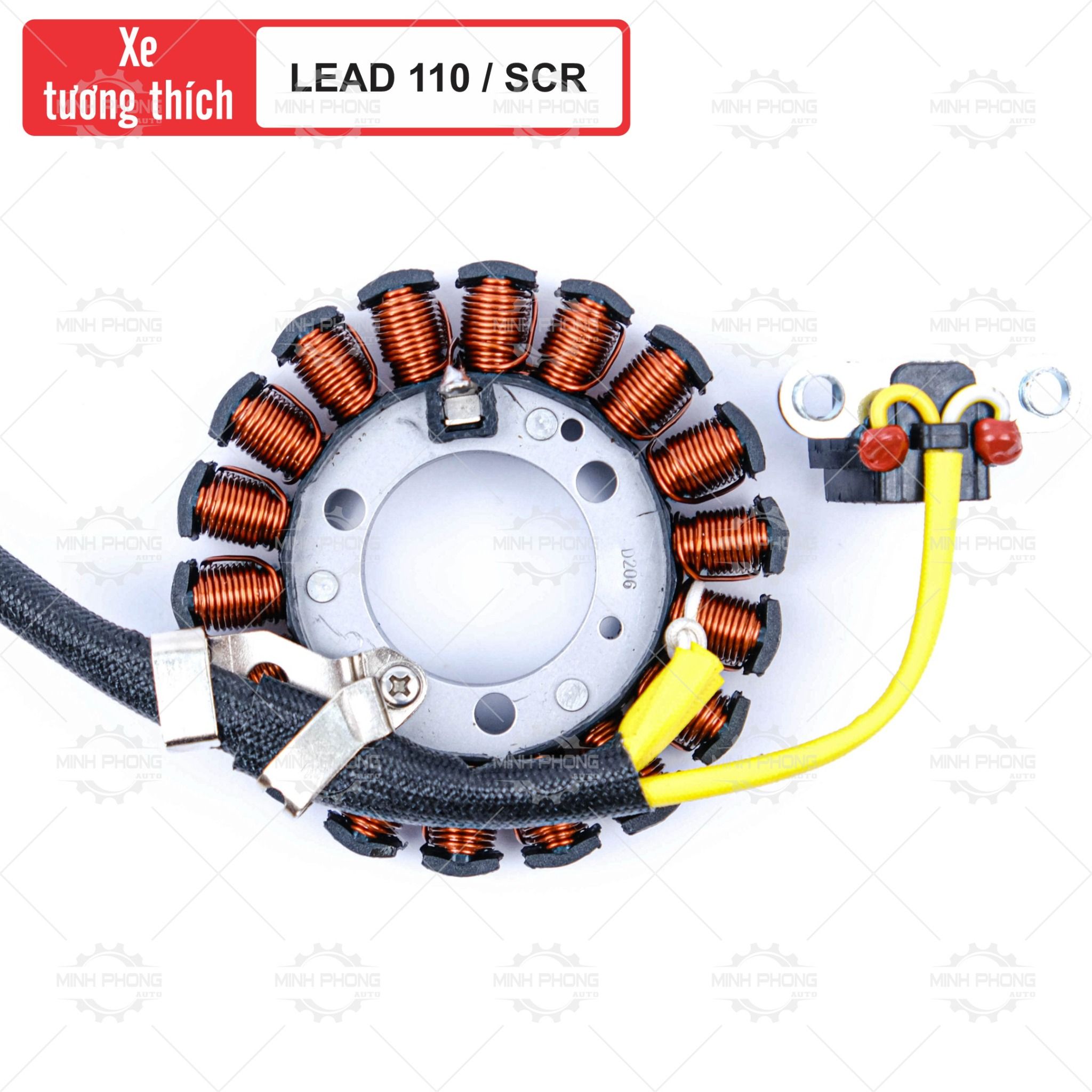 Cuộn điện (Mâm lửa) LEAD 110 / SCR - Minh Phong Auto