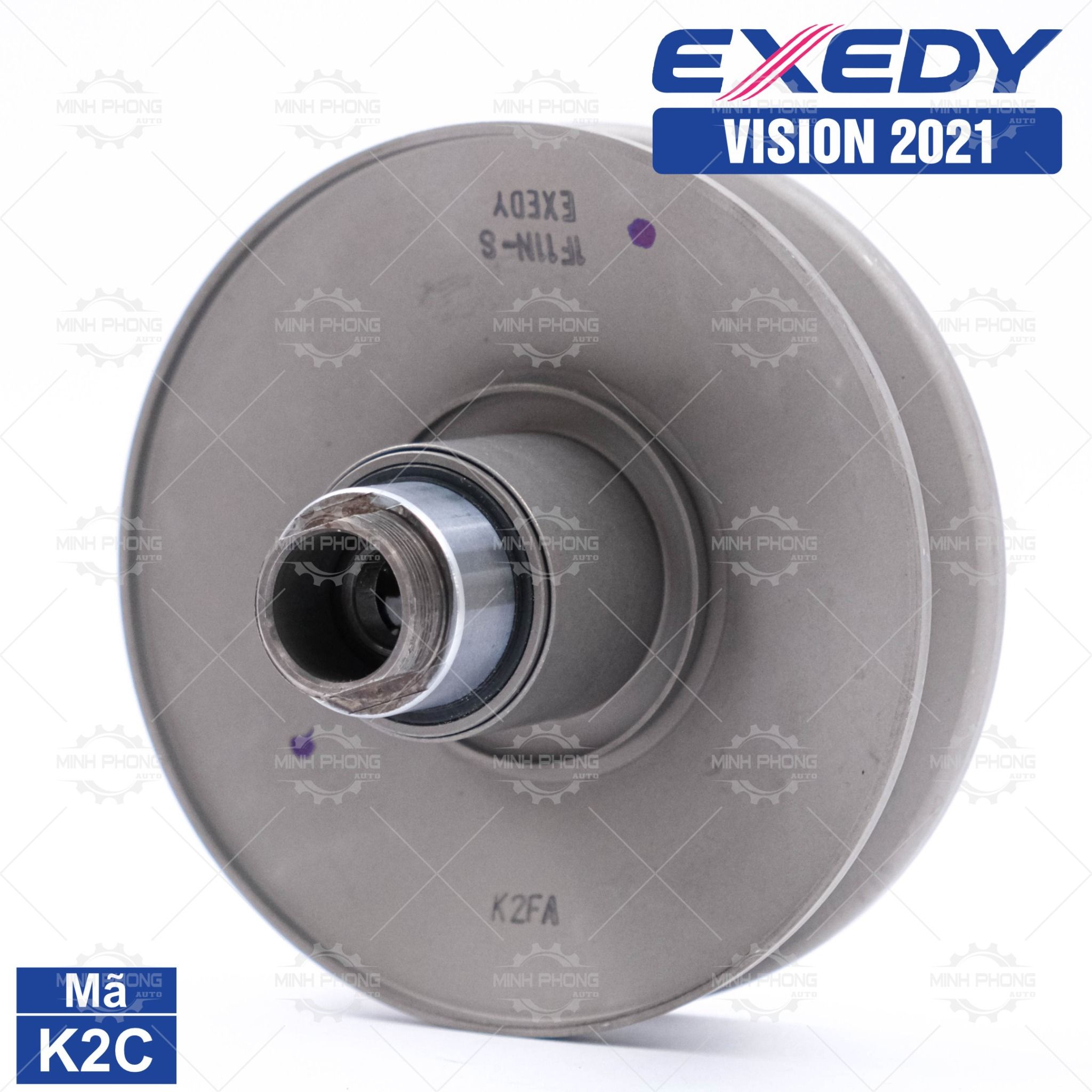 Cụm Puly nồi sau EXEDY VISION (K2C) - Minh Phong Auto