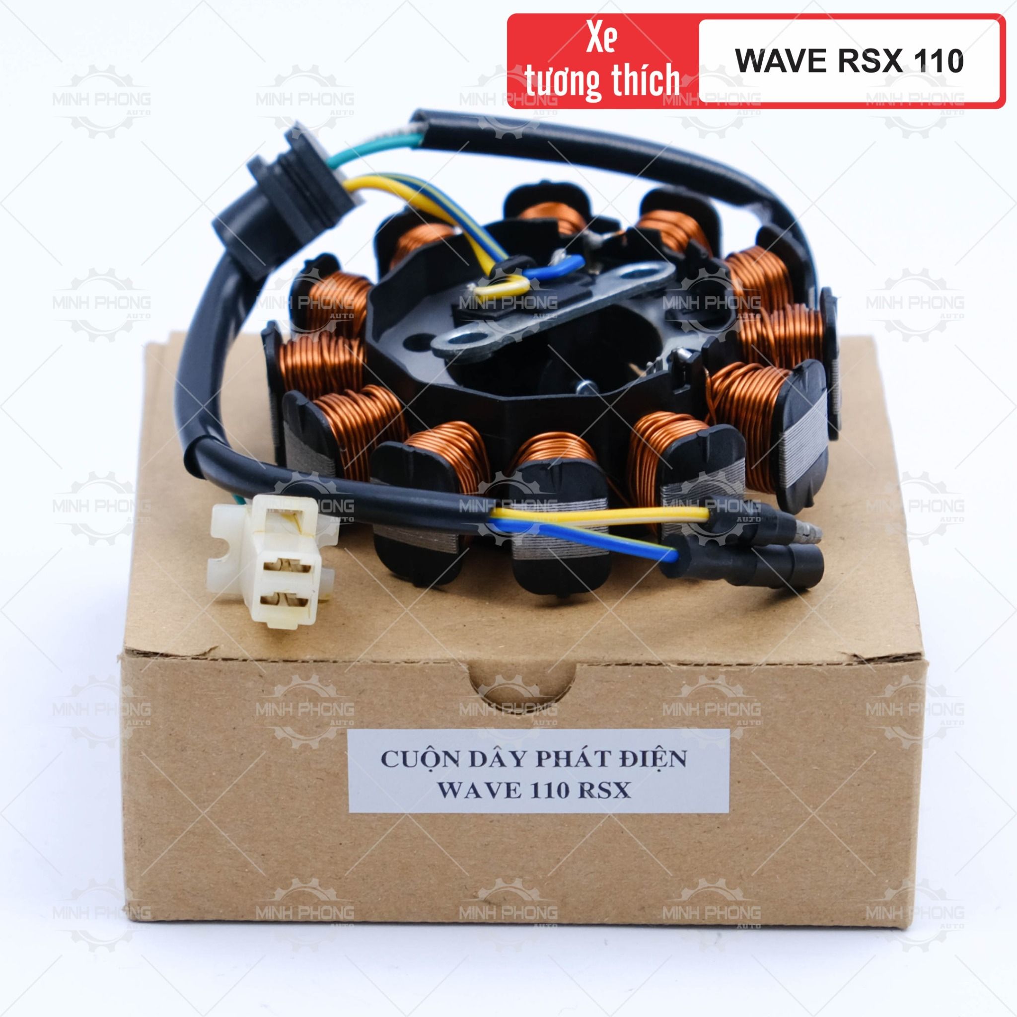 Cuộn điện (Mâm lửa) WAVE RSX 110 - Minh Phong Auto