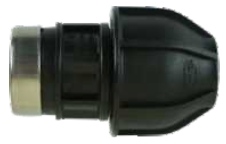 Khâu nối ren trong PE DN40-1-1/4'' PN16 – Ống nhựa Á Châu