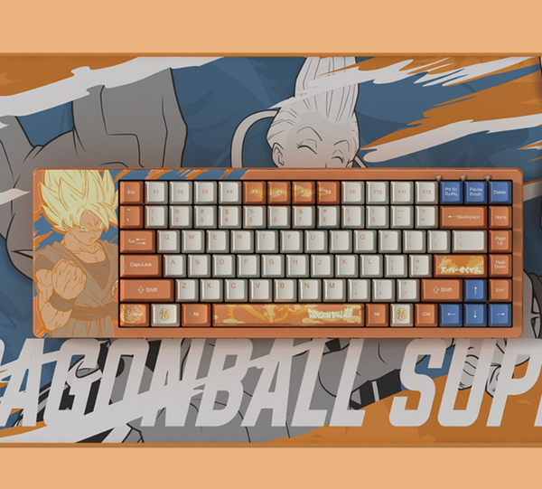 Bàn Phím Cơ AKKO 3084 ACG84 Goku Akko Orange Switch