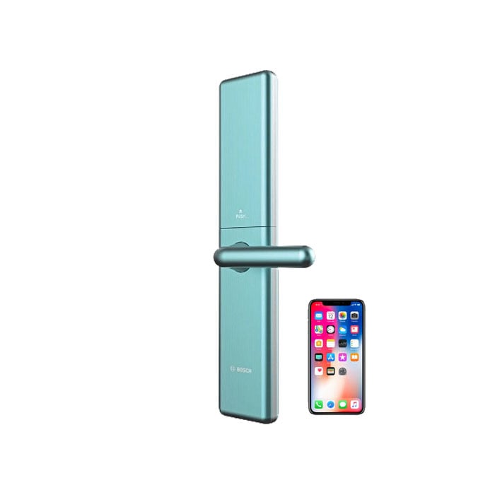 Khóa cửa vân tay Bosch ID80 Jade Green – App điện thoại – Viễn Thông ...