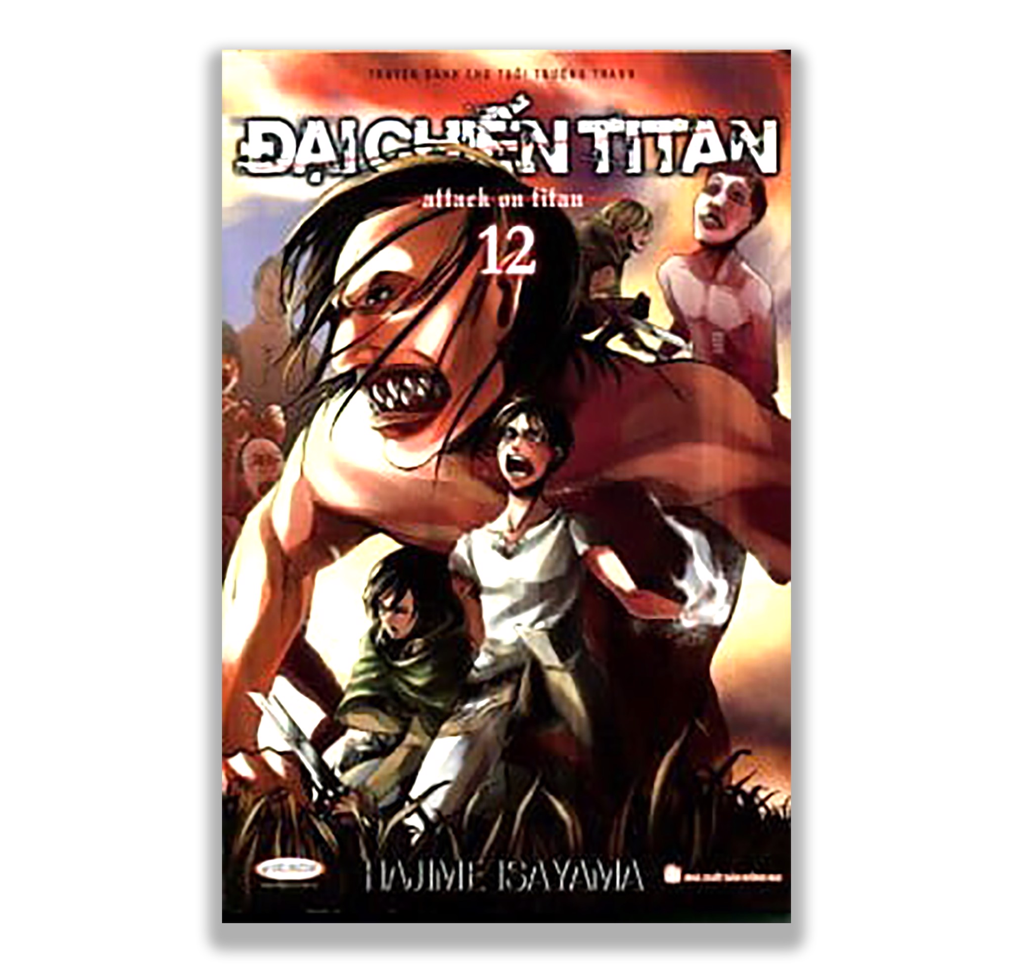 Đại chiến Titan tập 12 Khám Phá Nguồn Tri Thức Bất Tận