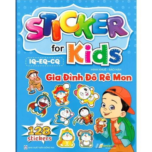 Hình Dán Sticker For Kids - Gia Đình Đô Rê Mon - Over 128 Stickers Khám ...