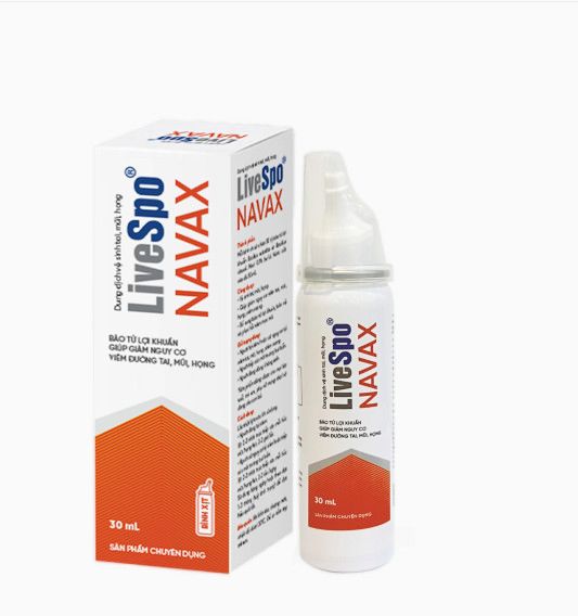 LiveSpo NAVAX Chuyên Dụng Dạng Xịt Mũi Giúp Giảm Nguy Cơ Viêm Đường Ta ...