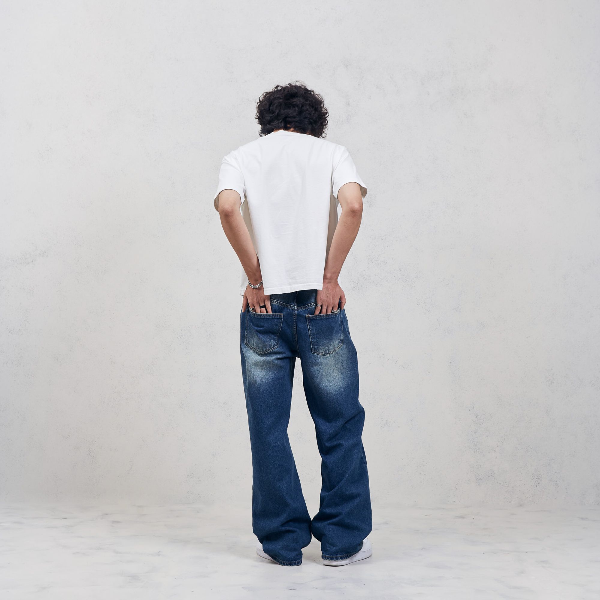 ERG2 - EXTRA REGULAR RIPPED JEANS - VINTAGE BLUE – FNOS