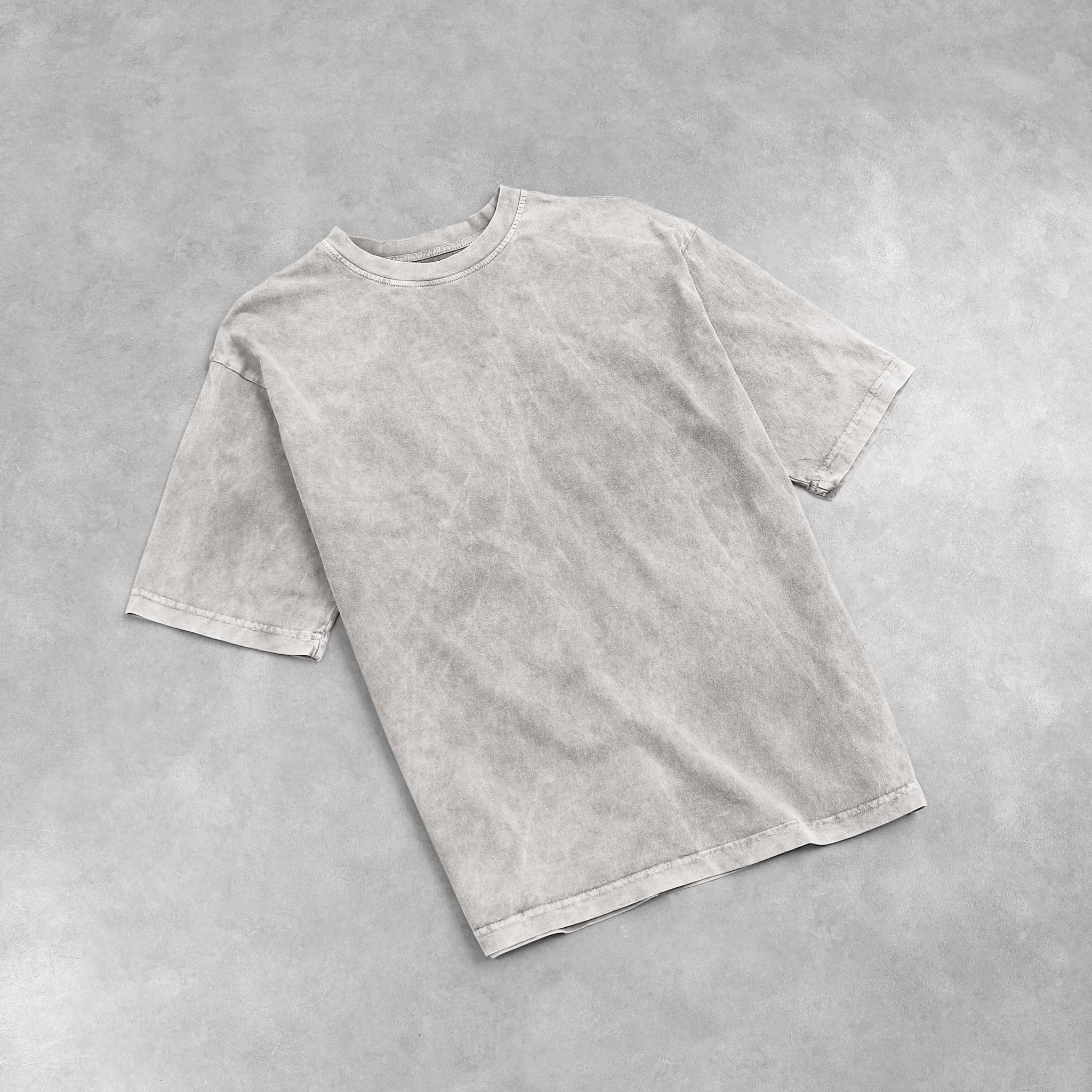 TSW5 - WASHED TEE - ASH GREY – FNOS