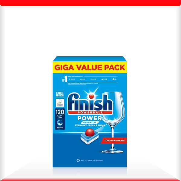 Viên rửa bát Finish All in 1 Power Essential 6 chức năng, hương Soda ...