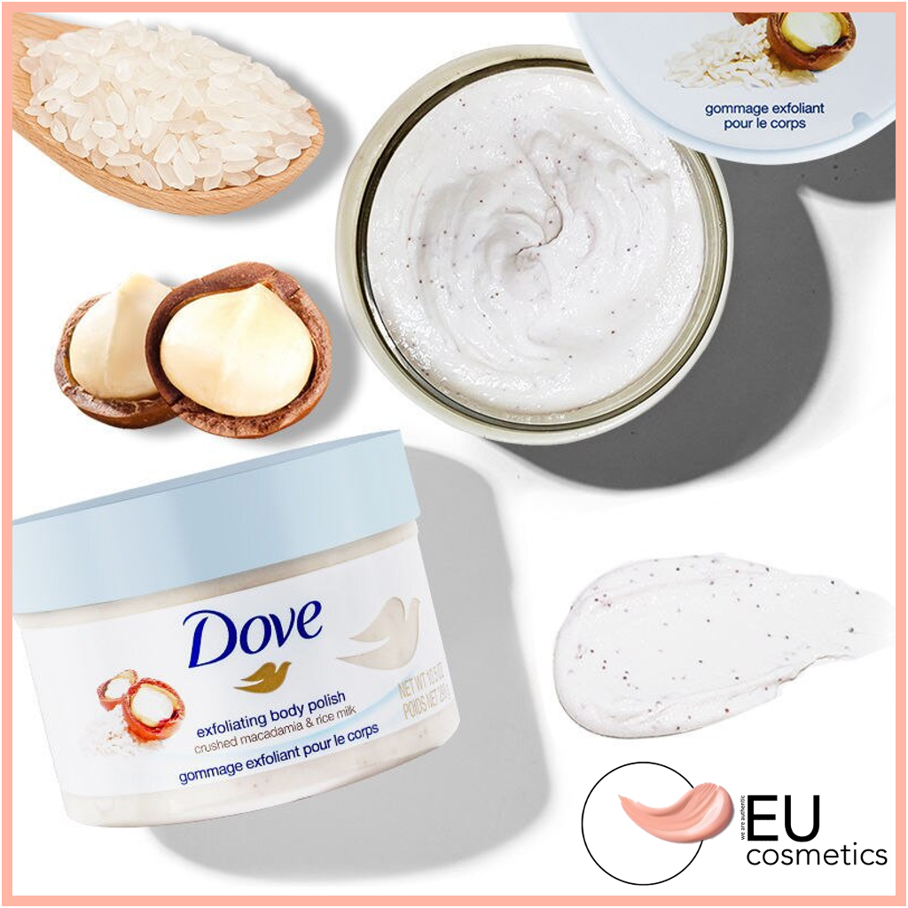 Tẩy da chết Dove bản Đức hương thơm ngất ngây - Hũ 225ml – Gia Dụng Châu Âu