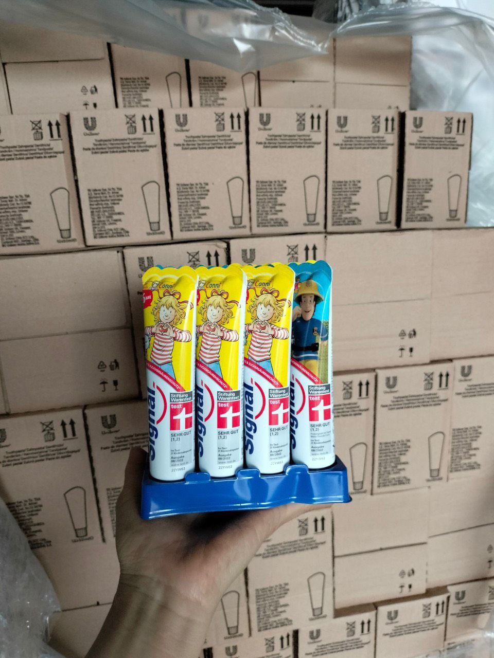 Kem đánh răng Signal dành cho bé từ 0-6 tuổi nhập khẩu Đức - Tuýp 75ml ...