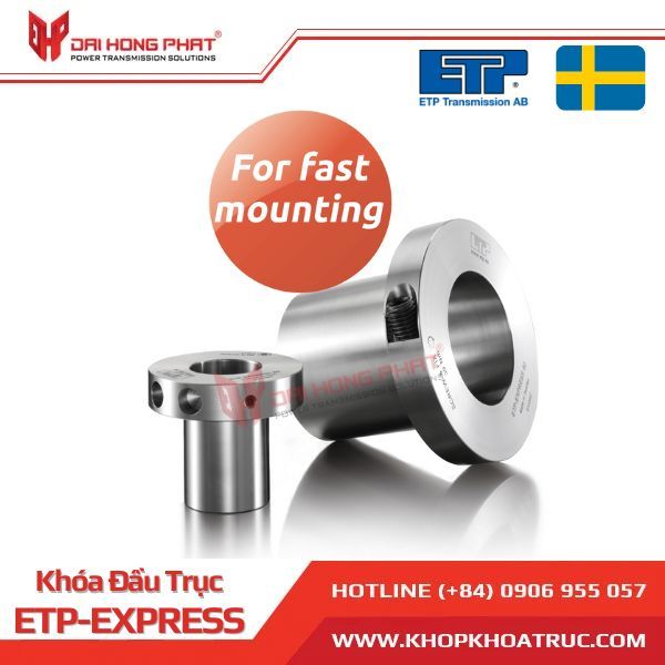 Khớp Khóa Trục, Khóa Trục Côn, Khóa Đầu Trục ETP-EXPRESS