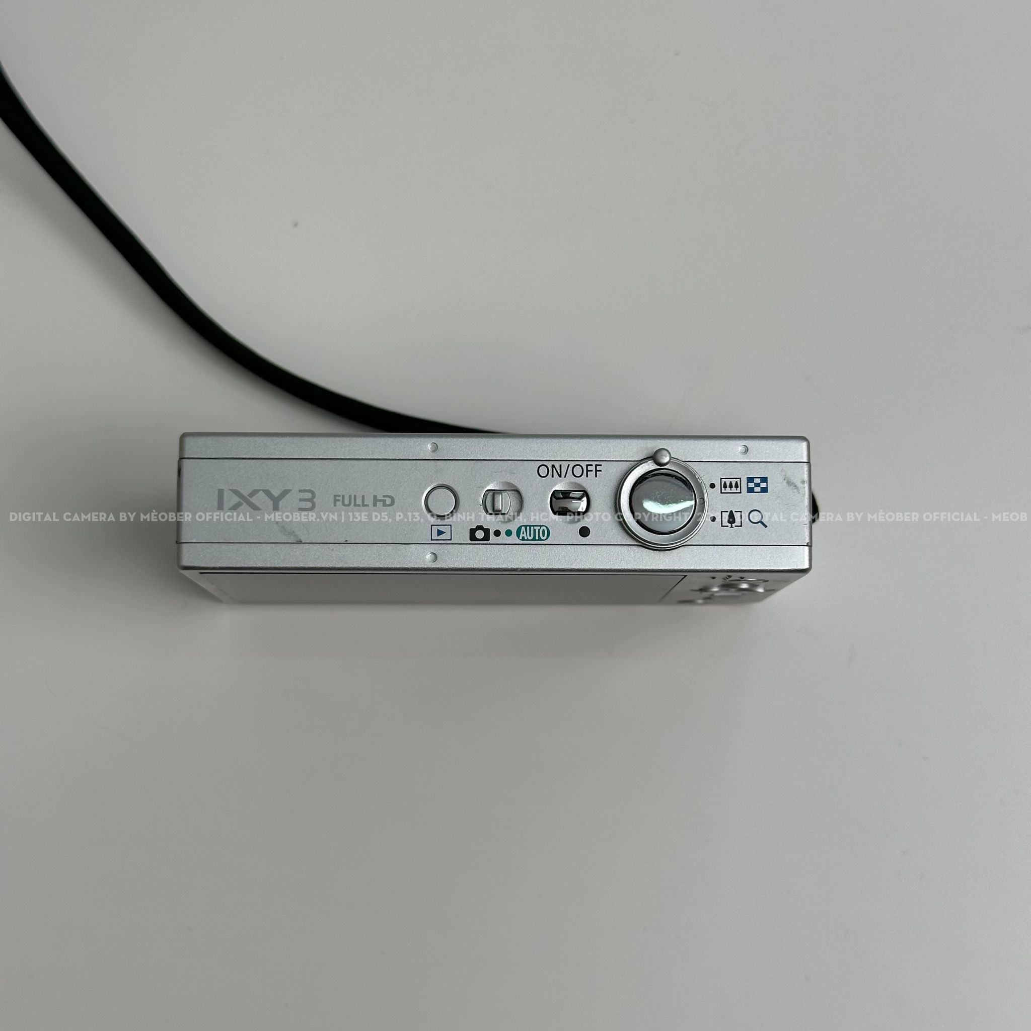 [2nd] Máy ảnh kĩ thuật số Canon Ixy3 CMOS 10.1 MP by MèoBer (Silver) – MèoBer®
