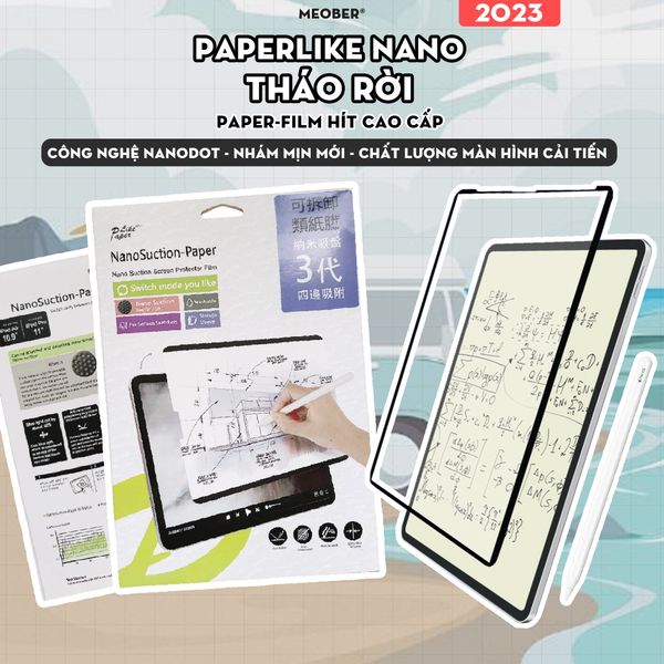 Dán Cường lực & Paperlike iPad – MèoBer®