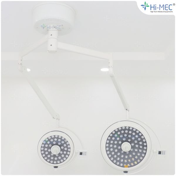 Đèn phẫu thuật Full Led bóng đôi LED700/500 treo trần – himecvn