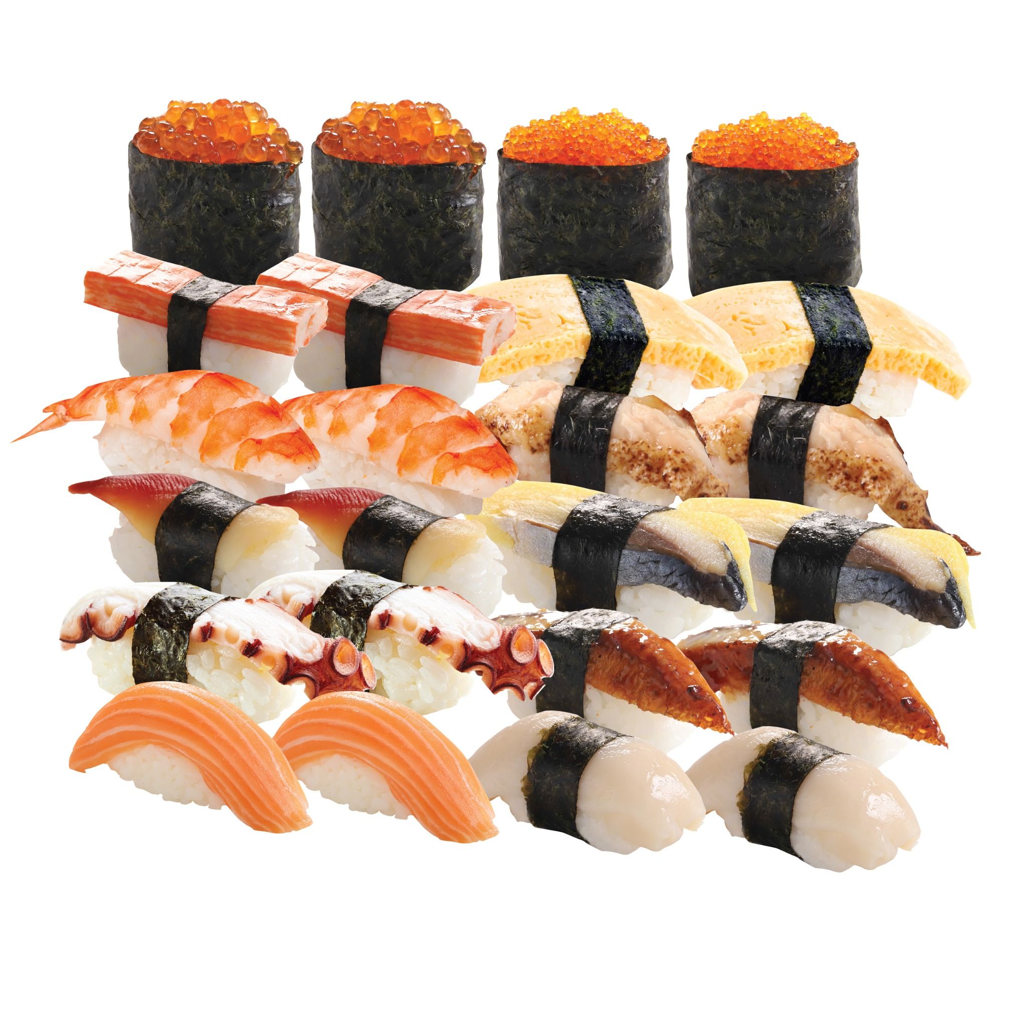 Set 4: Sushi Hải Sản Tổng Hợp C – Royal Sushi