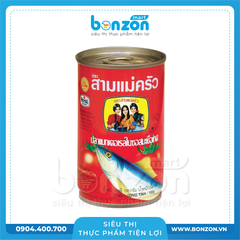 CÁ MỒI BA CÔ GÁI NẮP GIẬT (155G) – Cửa Hàng Thực phẩm Đông Lạnh Bonzon