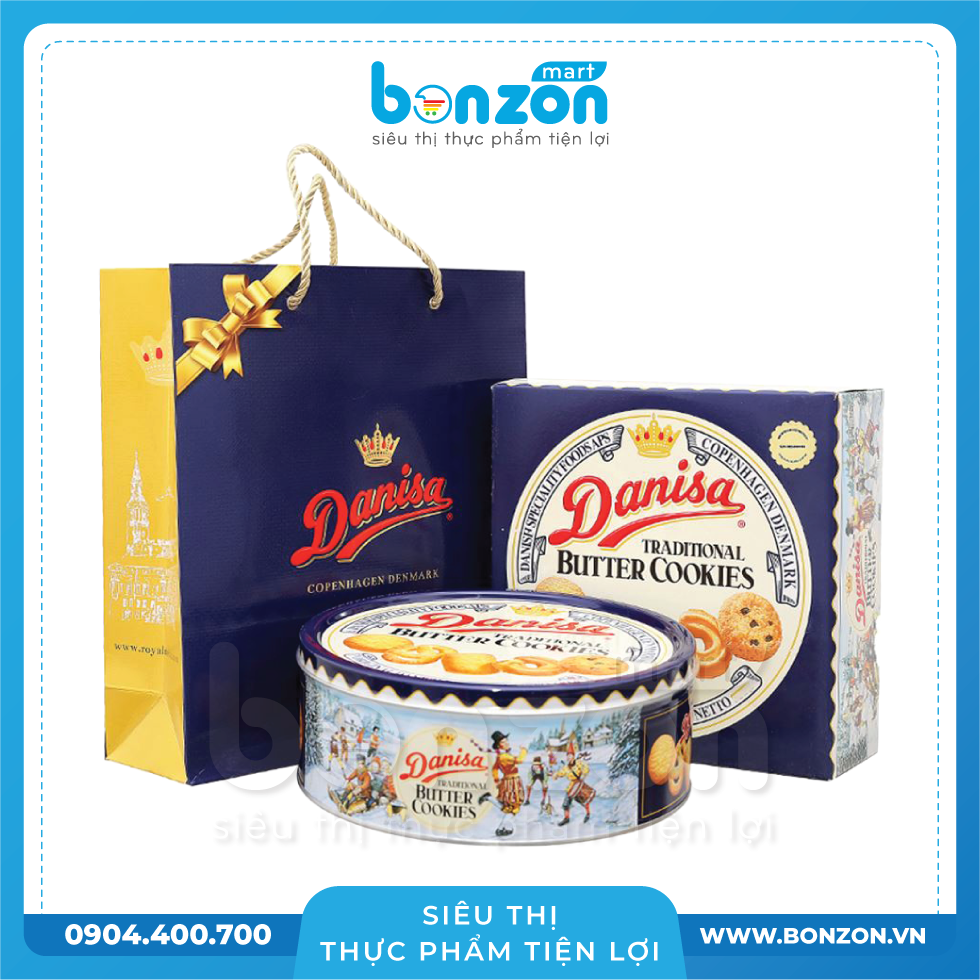 BÁNH QUY BƠ DANISA (908G) – BONZON - Siêu Thị Thực Phẩm Tiện Lợi