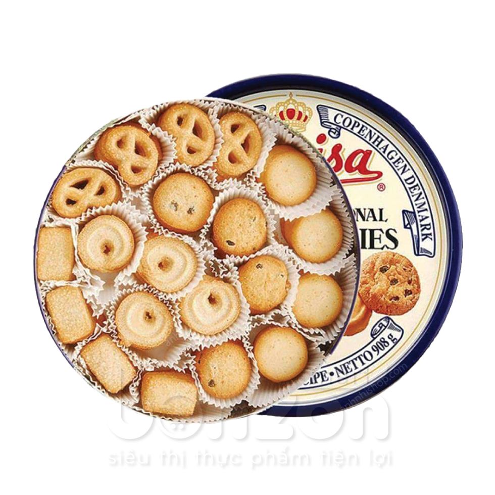 BÁNH QUY BƠ DANISA (908G) – BONZON - Siêu Thị Thực Phẩm Tiện Lợi