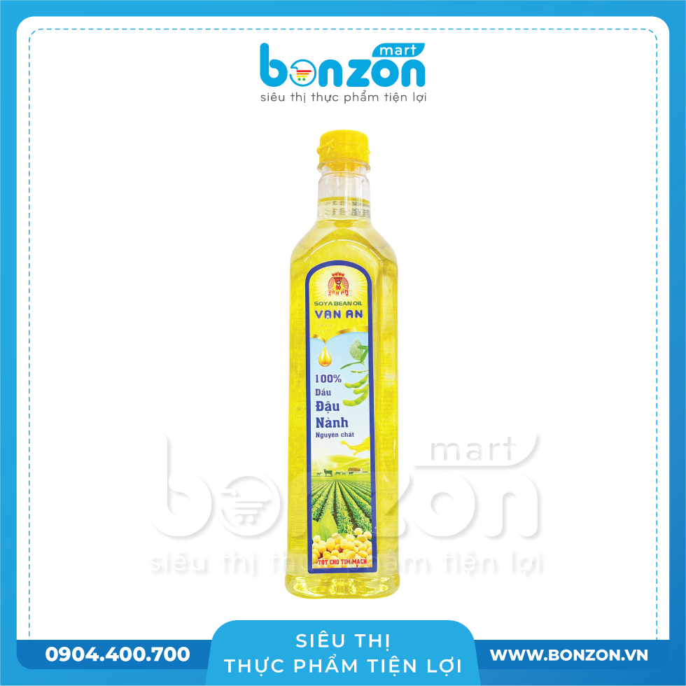 DẦU ĂN ĐẬU NÀNH VẠN AN 1 LIT – BONZON - Siêu Thị Thực Phẩm Tiện Lợi