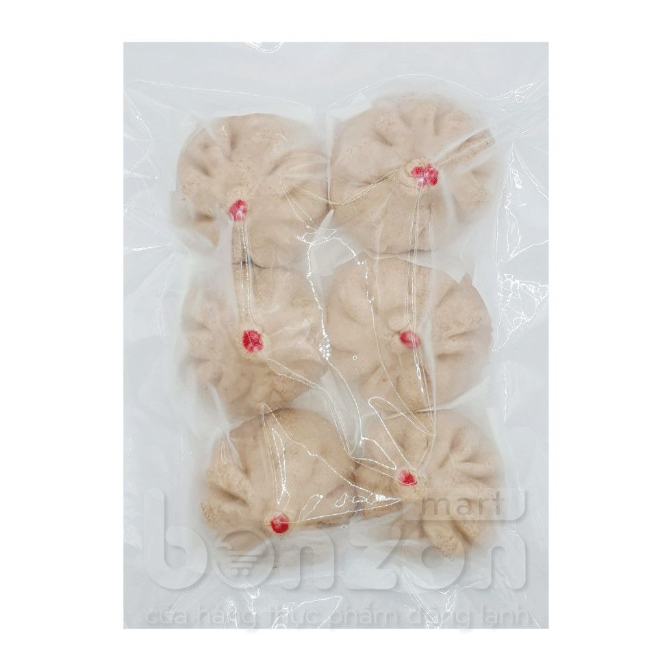 BÁNH BAO GẠO LỨC NHÂN GÀ PHÔ MAI 70g (420g) – Cửa Hàng Thực phẩm Đông Lạnh Bonzon
