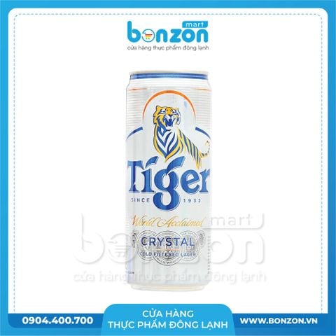 BIA TIGER LON 330ML – BONZON - Siêu Thị Thực Phẩm Tiện Lợi
