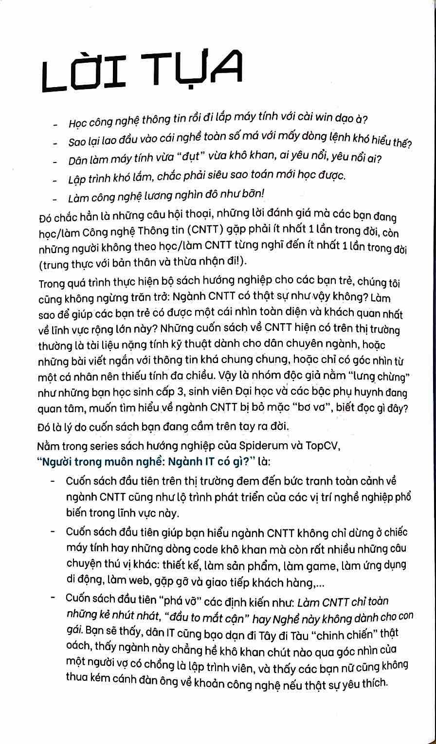 Người Trong Muôn Nghề: Ngành IT có gì? – OLYMPICBOOKS