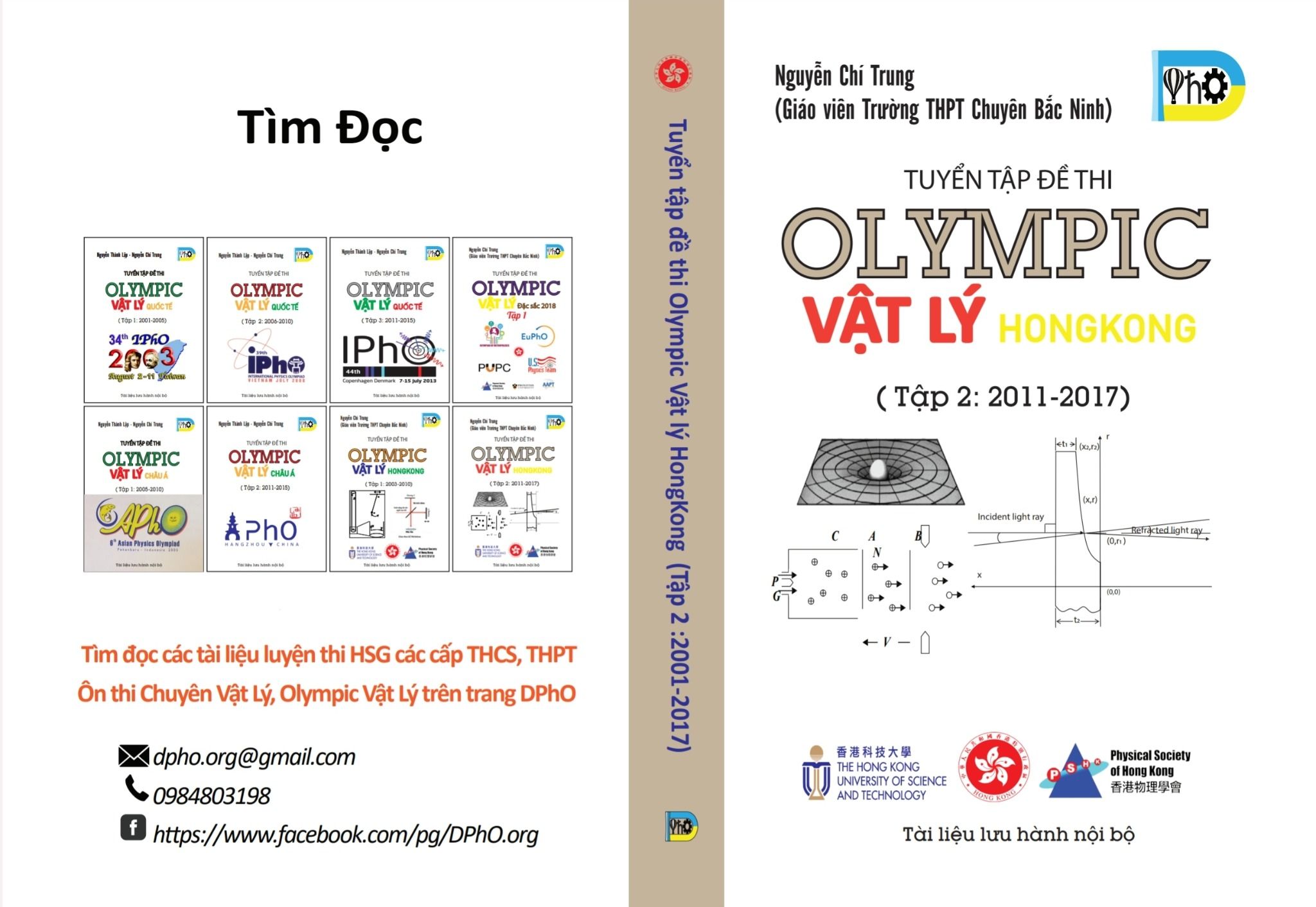Tuyển tập đề thi Olympic Vật lý HongKong tập 2 – OLYMPICBOOKS