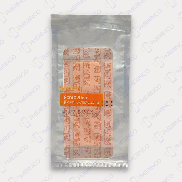 Băng gạc xốp vết thương Therasorb Algi Plus Adhesive 9cmx20cm – Merinco