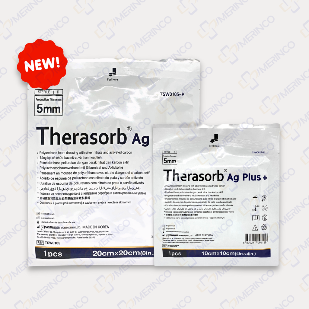 Băng gạc xốp tẩm bạc kháng khuẩn vết thương Therasorb® Ag Plus 20x20cm ...