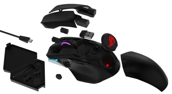 ASUS ROG Chakram (USB/Bluetooth/2.4 GHz)