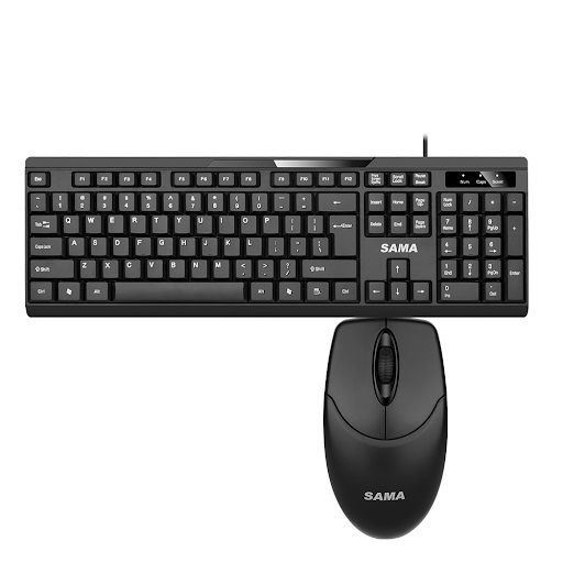 SAMA MK100 Combo Bàn phím + Chuột văn phòng có dây